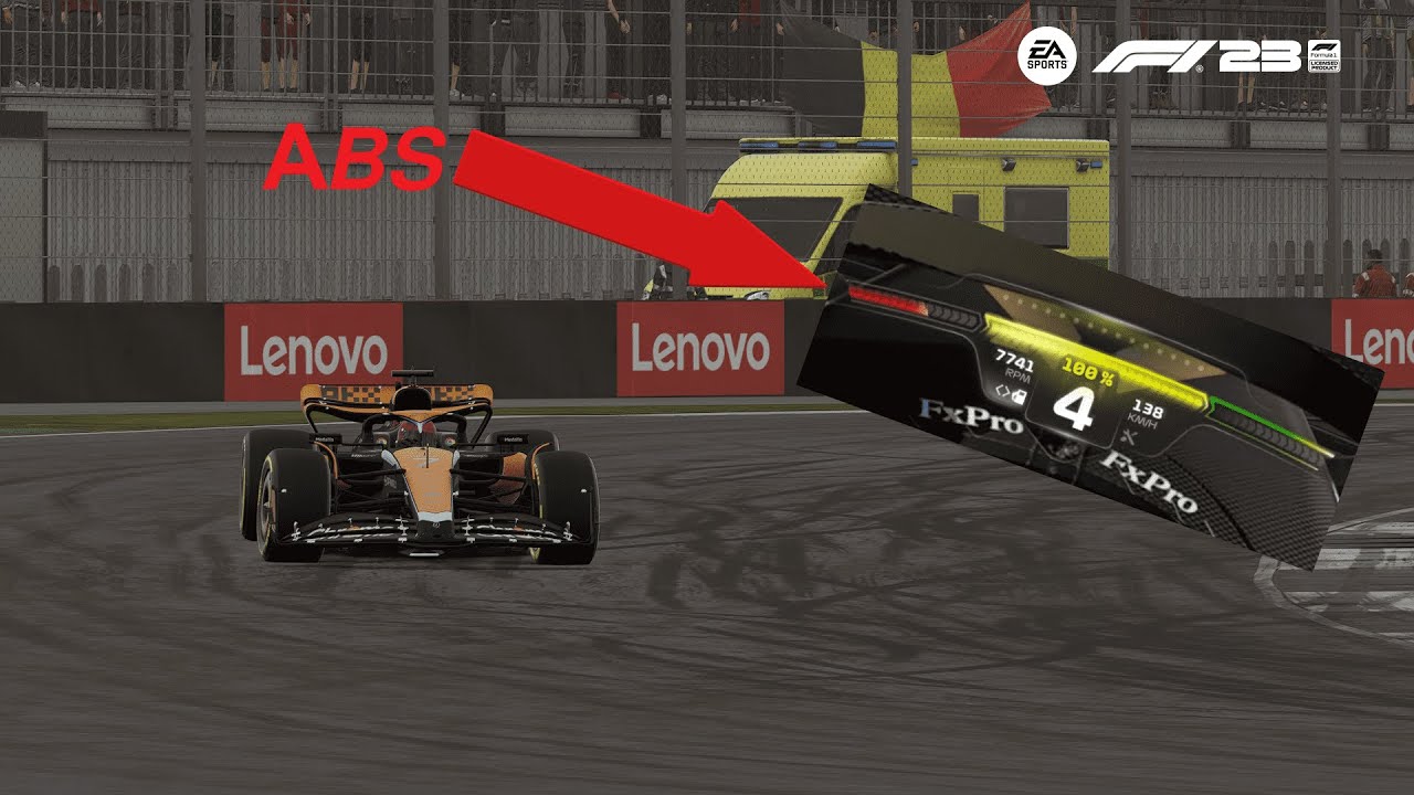 Como conducir sin abs en 3 sencillos pasos | Guía de ayudas F1 23 | ABS ...