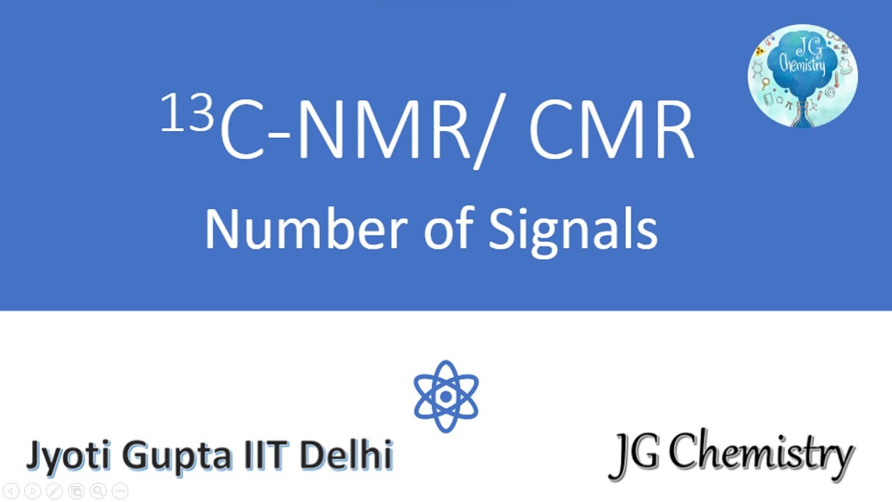 13C NMR/ CMR - Number of Signals - YouTube