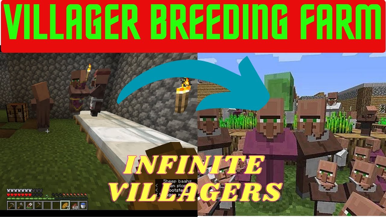 I kidnapped villagers in Minecraft | Villager Breeding Farm |Minecraft ...