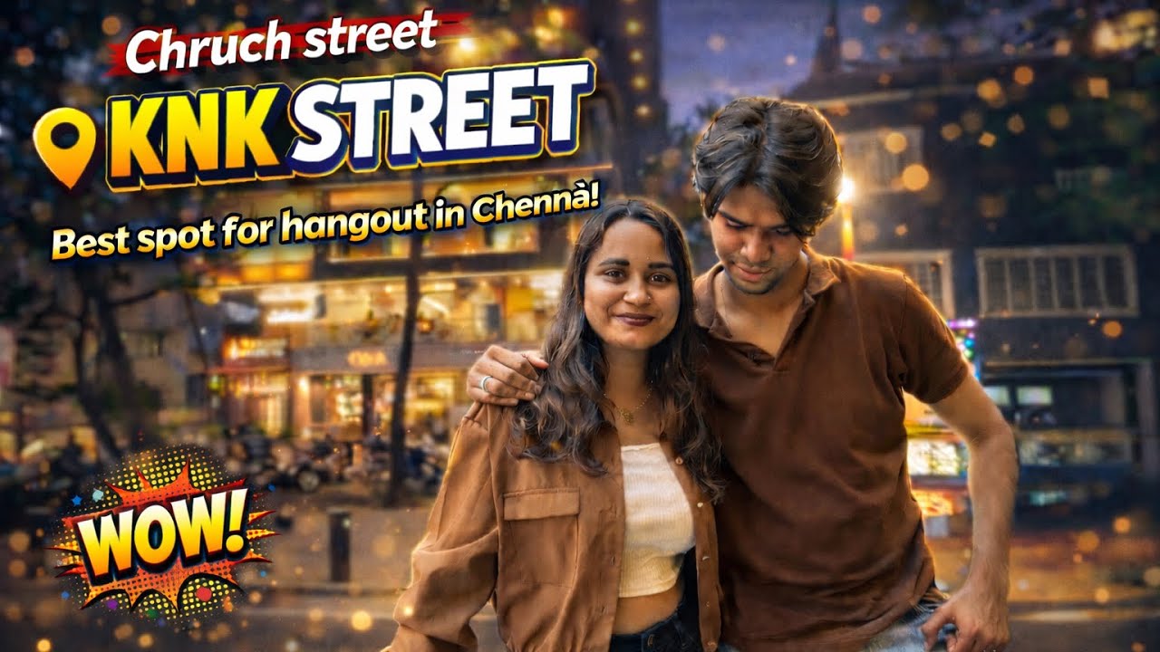 Ithu Namba KNK Street ha🤔? Paka chruch street mathiri iruku😱 Tamil vlog ...