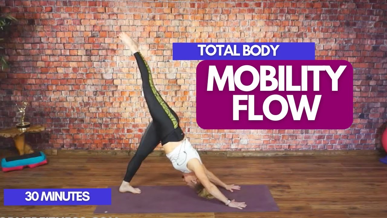 30 MIN TOTAL BODY MOBILITY FLOW AT HOME //FEEL GOOD FAST! - YouTube