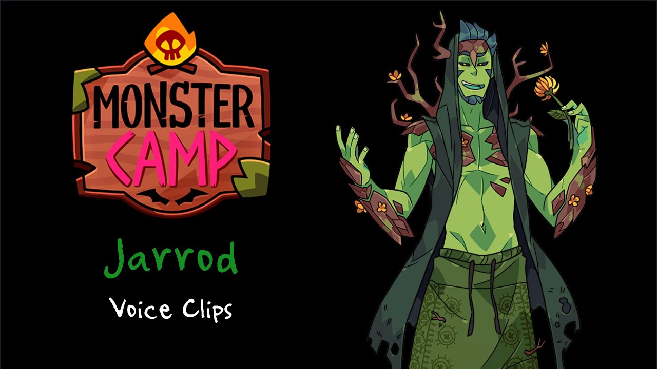 Monster Camp ~ Jarrod (Voice Clips) - YouTube