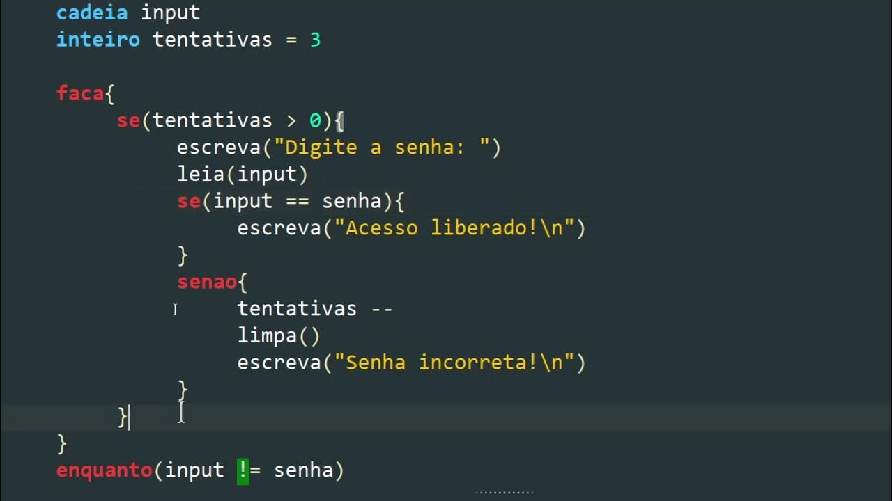 Resolução do exercício 21 - Portugol Studio - YouTube
