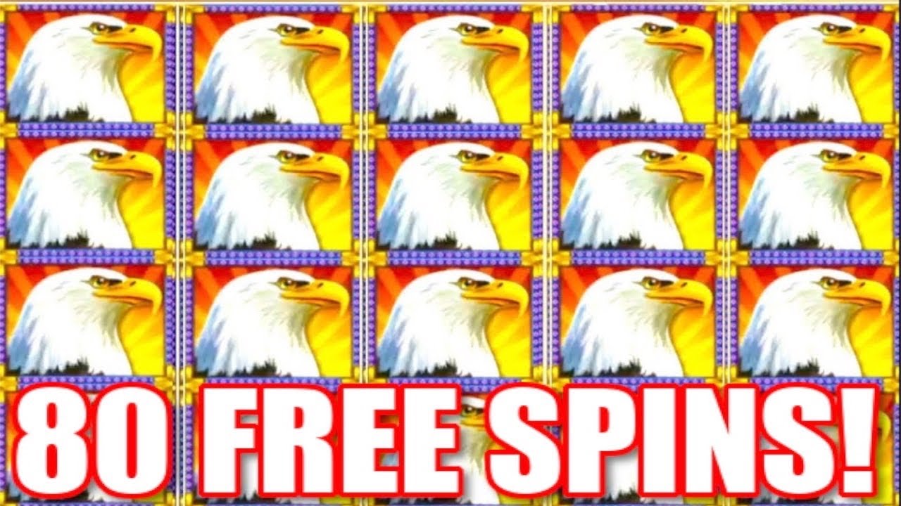 JACKPOT HANDPAY★★$125 BETS★★GREAT EAGLE 2 HIGH LIMIT SLOT MACHINE BUENO ...