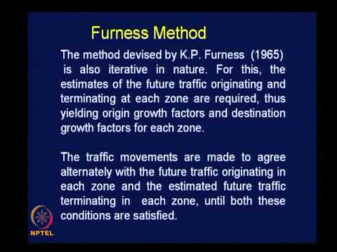 Mod-05 Lec-26 Trip Distribution Analysis Contd. - YouTube