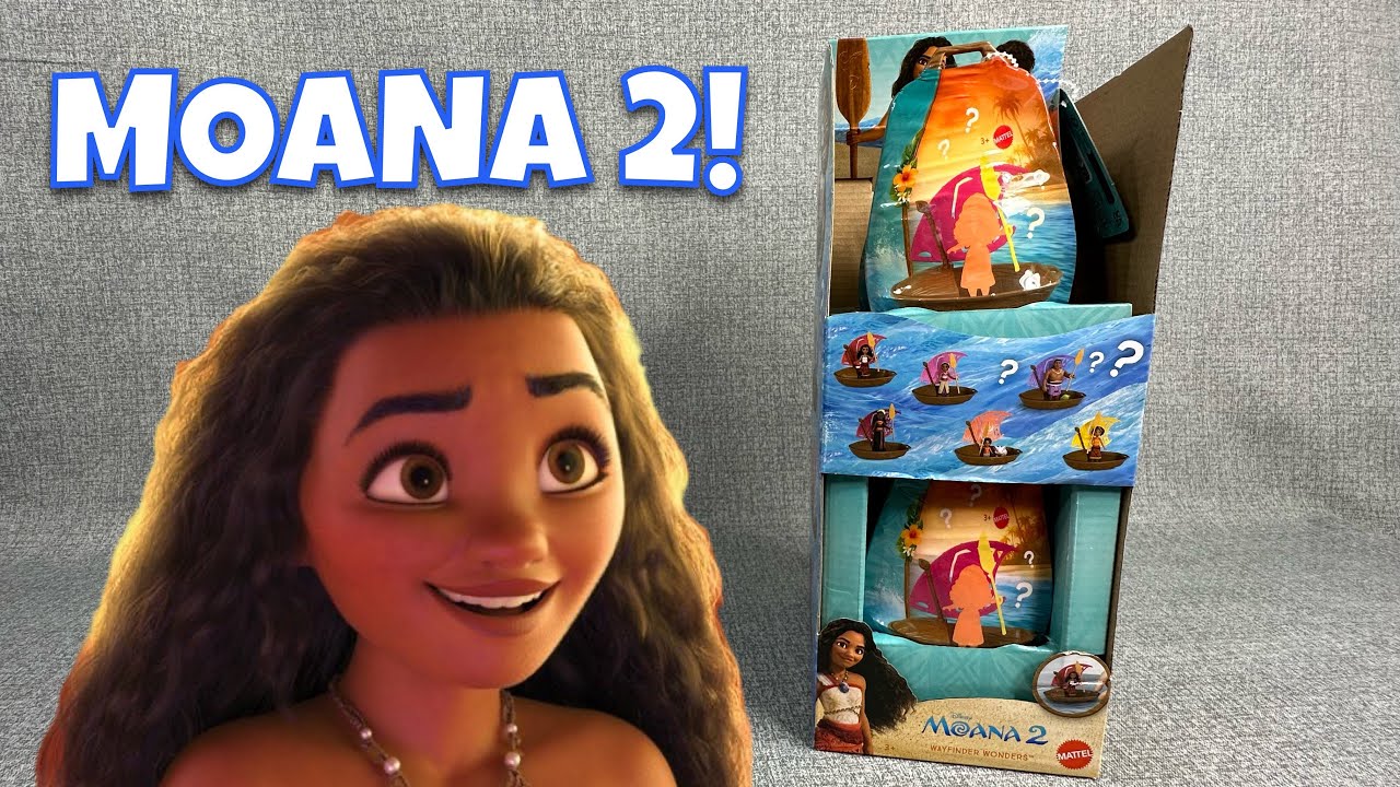 Moana 2 Wayfinder Wonders Mystery Minis Disney Opening and Review ...