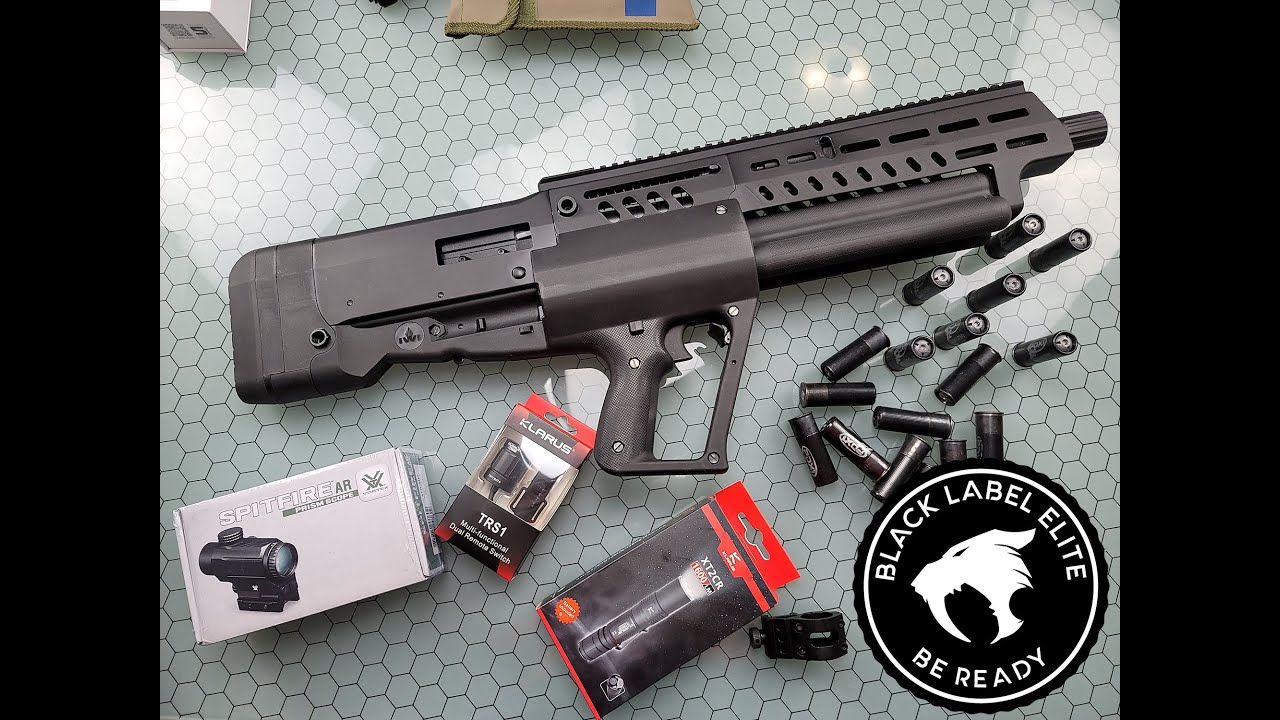 Home Defense Shotgun Setup | TAVOR TS12 COMBAT SHOTGUN - YouTube