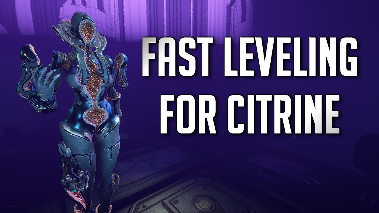 MAX RANK CITRINE SOLO SUPER FAST | NEW WARFRAME 2023 - YouTube