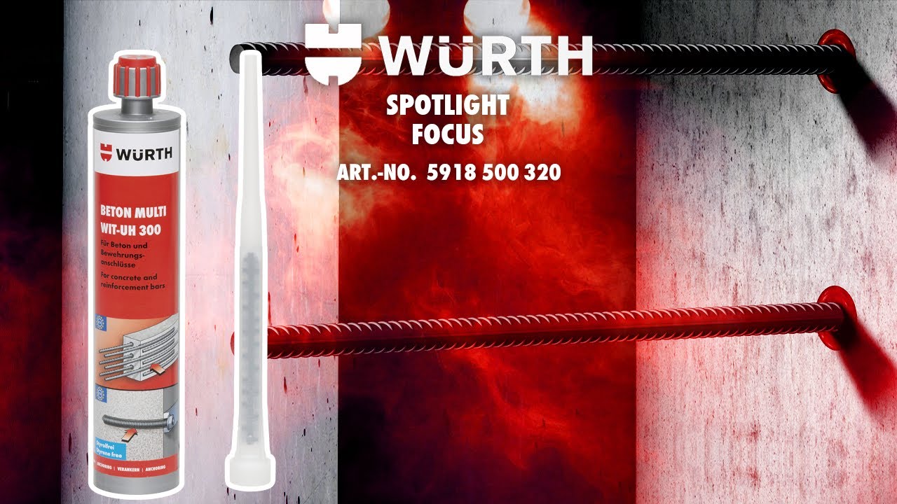 High-Performance Concrete Mortar | WIT-UH 300 - YouTube