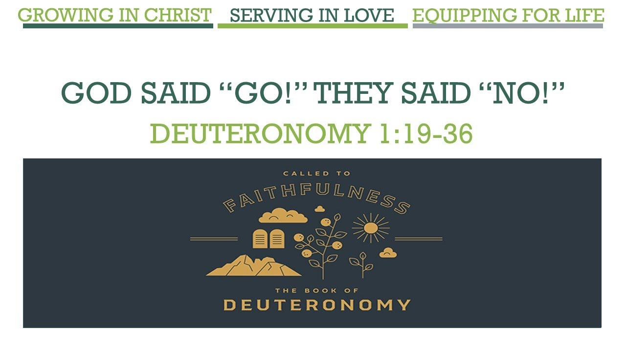 God Said "Go!" They Said "No!" (Part 1) - YouTube
