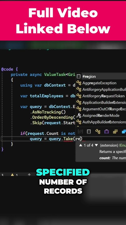Want Lightning Fast Blazor Grid Performance? Watch This Now - YouTube