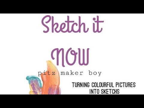 Pitz maker boy|Sketch it Now - YouTube