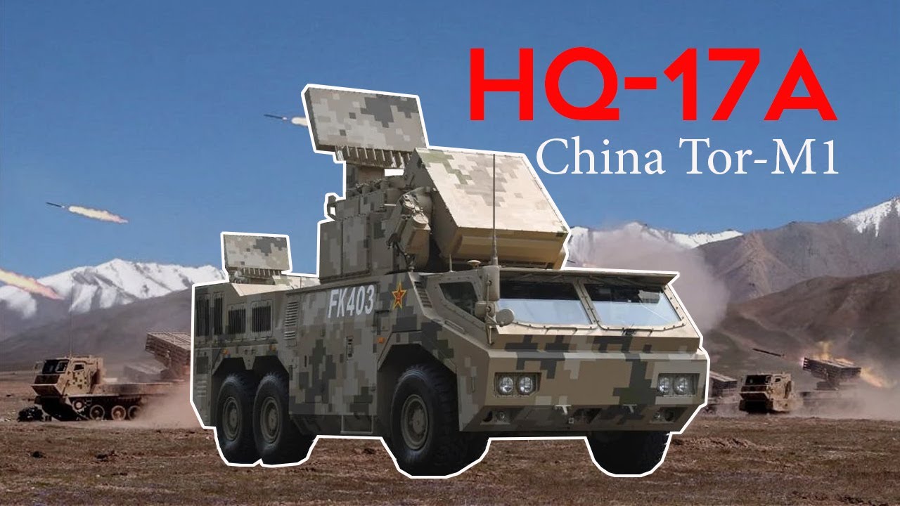 China' HQ-17A: Perfect Replica Of Russian Tor-M1 - YouTube