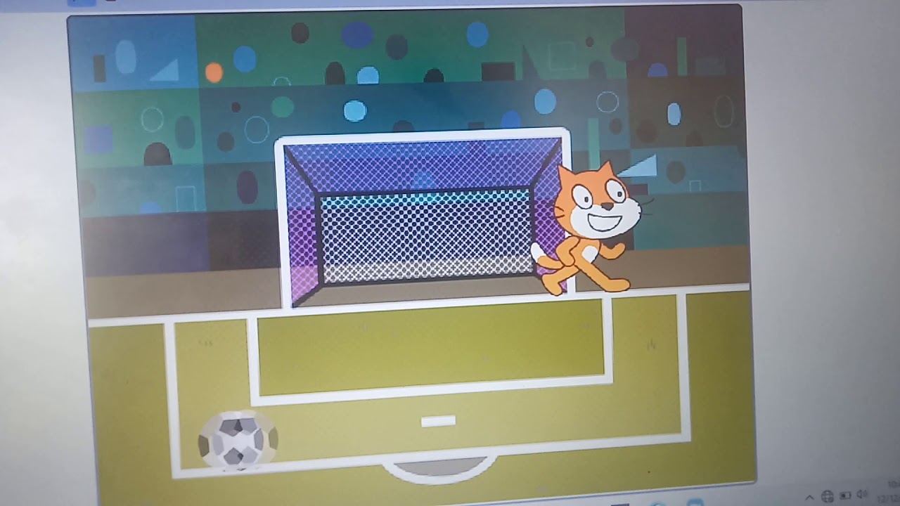 Permainan Scratch sepak bola - YouTube