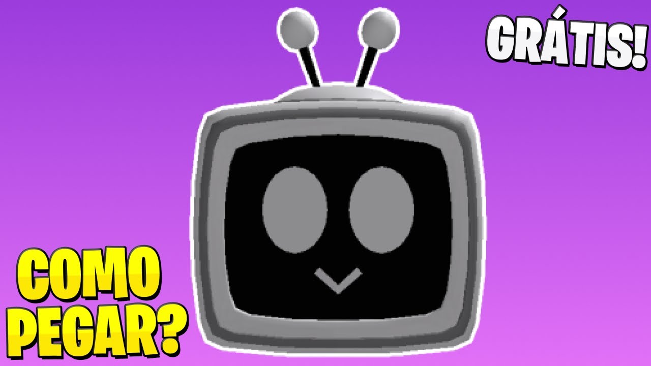 [UGC ITEM GRÁTIS] Como pegar a TELLY THE TV - Roblox - YouTube