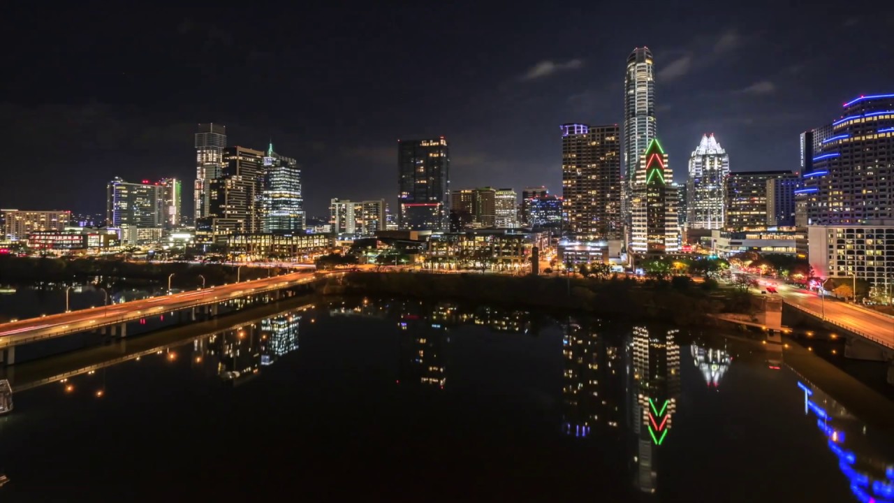 Austin Skyline Panoramic Timelapse - YouTube