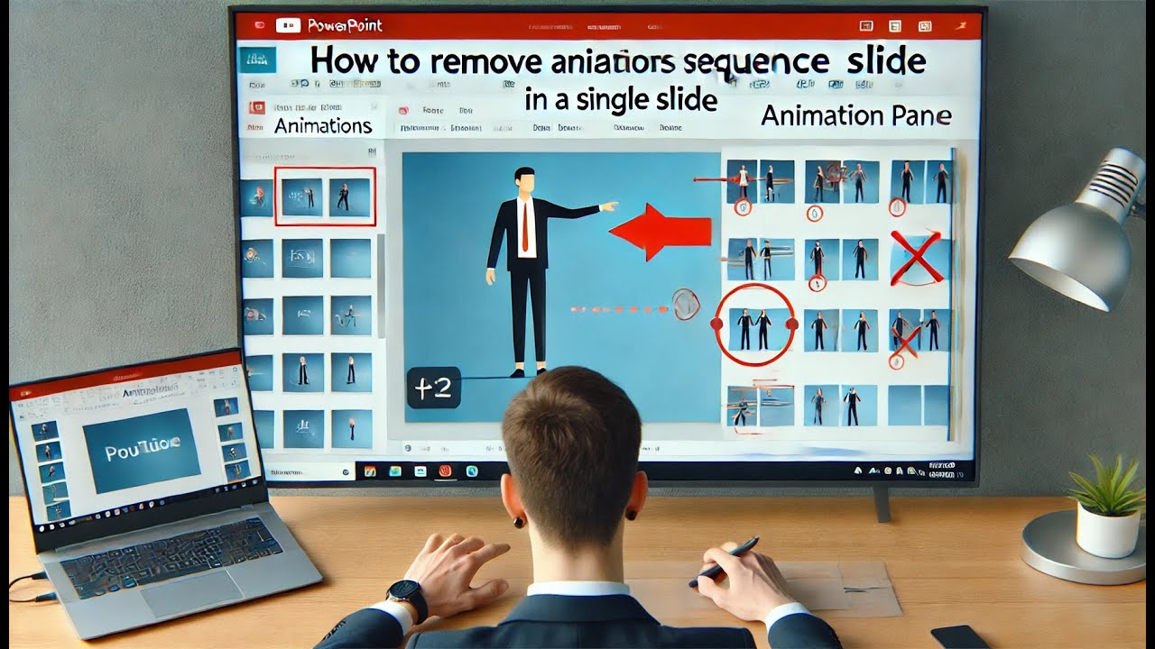 How to Remove Animations Sequence in a Single Slide - YouTube