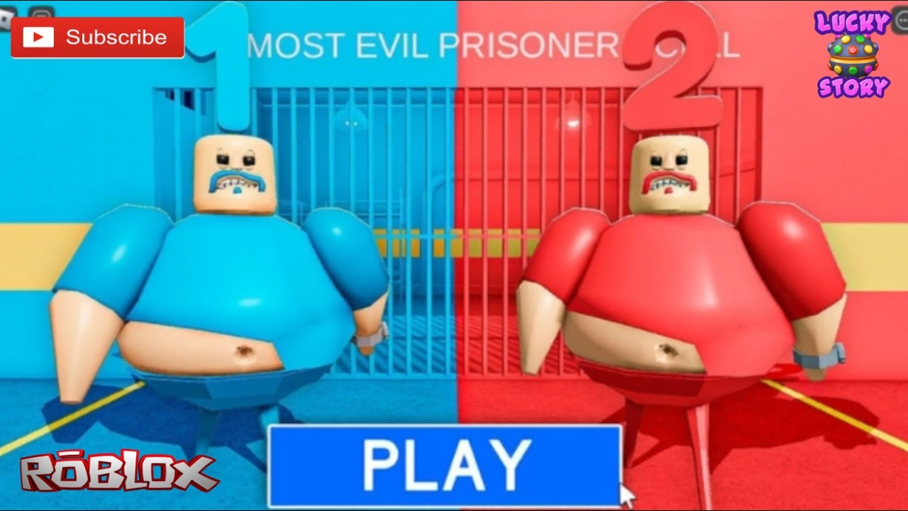 1 Barry VS 2 Barry's Prison Run! (Obby) (Update) | Roblox #roblox # ...