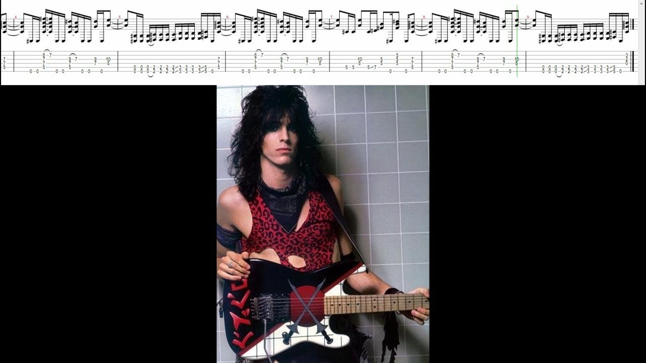 Ratt - Round And Round - Tabs On Screen - 80s Riffs Serie - YouTube
