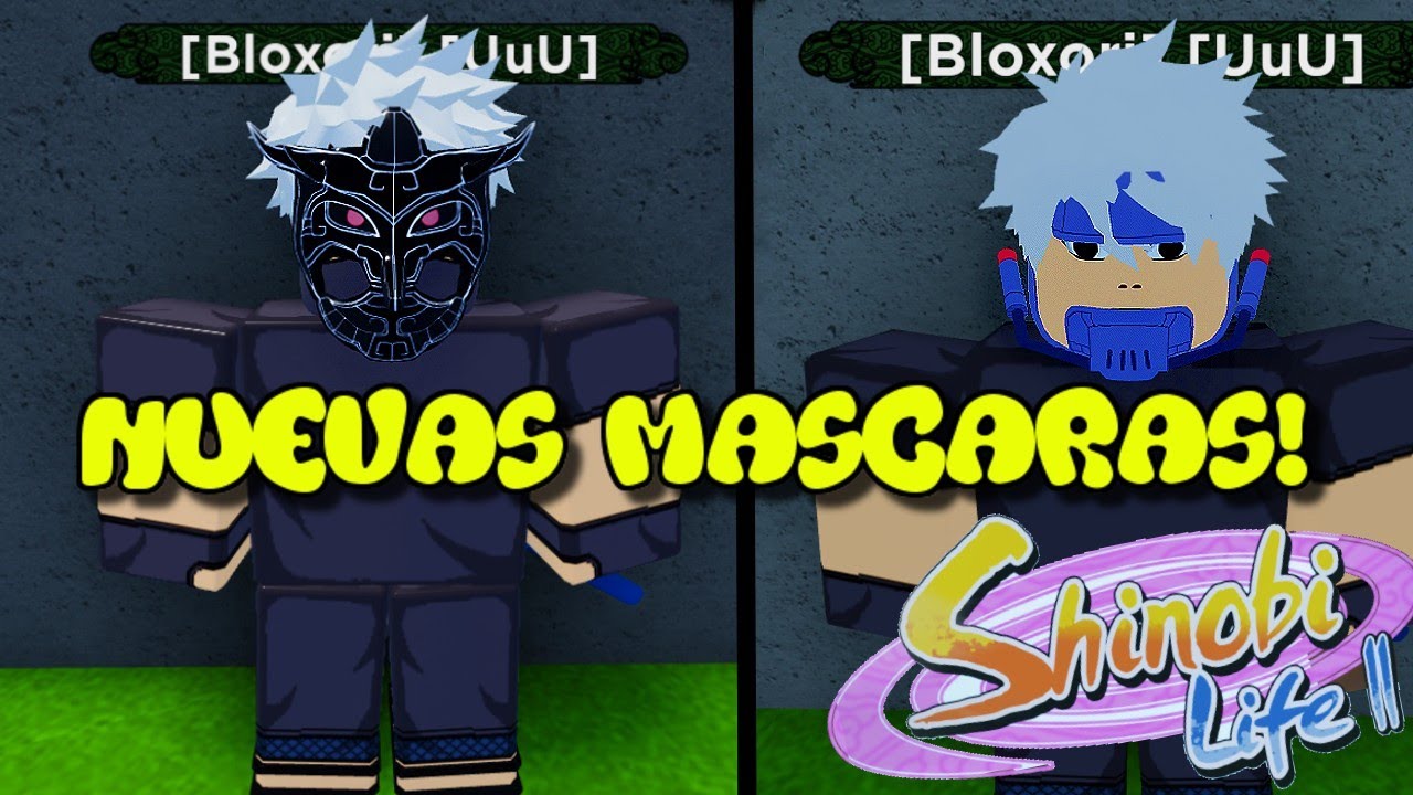 NUEVAS MASCARAS GRATIS! Shinobi life 2 | Roblox - YouTube