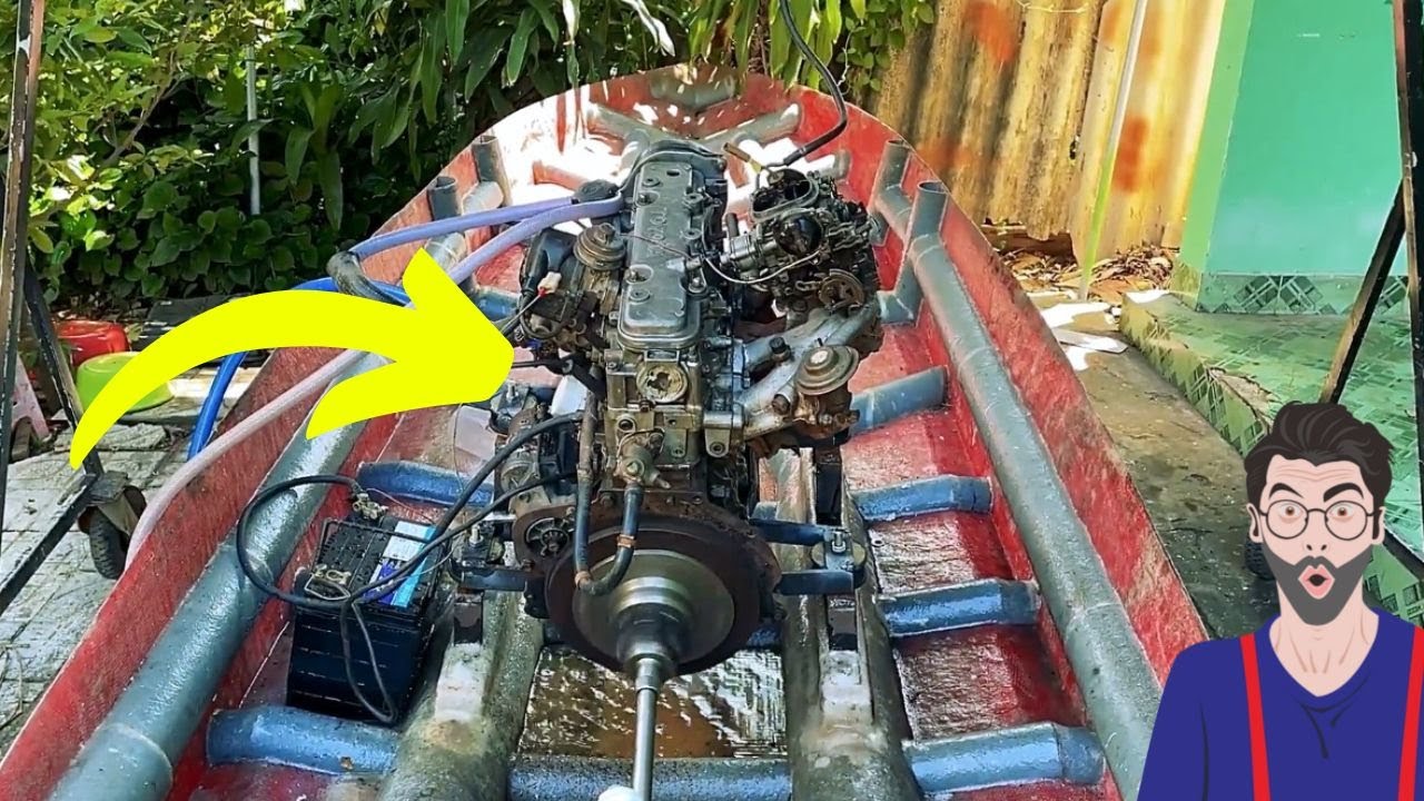 Building Wooden Speed Boat at Home | Homemade Wooden Speedboat ...