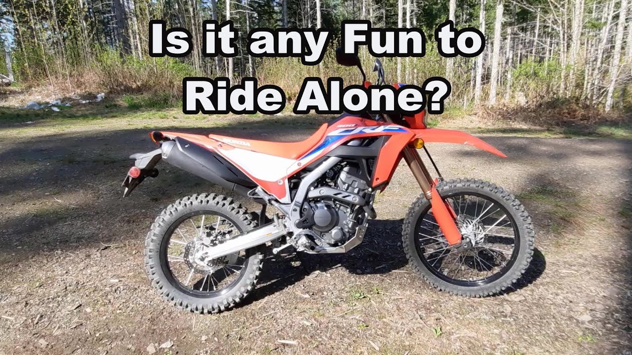 IS IT ANY FUN TO RIDE ALONE? - YouTube