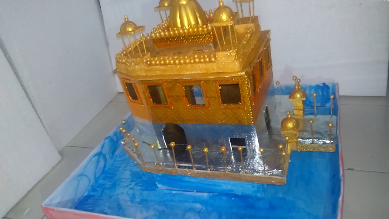Replica of golden temple - YouTube