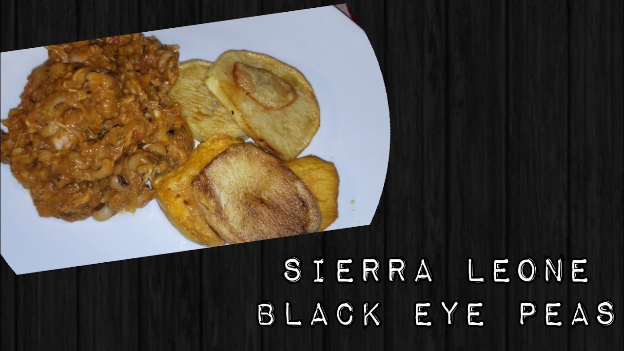 West African BLACK EYED PEAS - YouTube