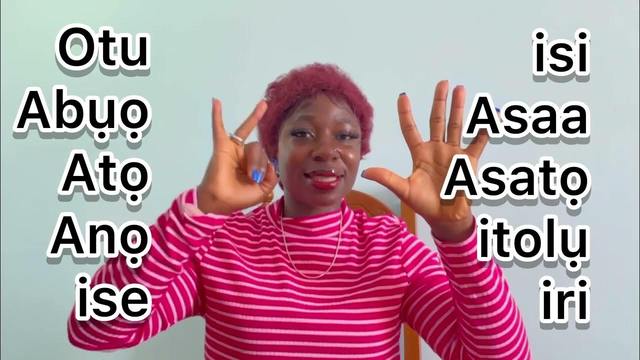 How to speak igbo #beginners @igbowithqueentv - YouTube