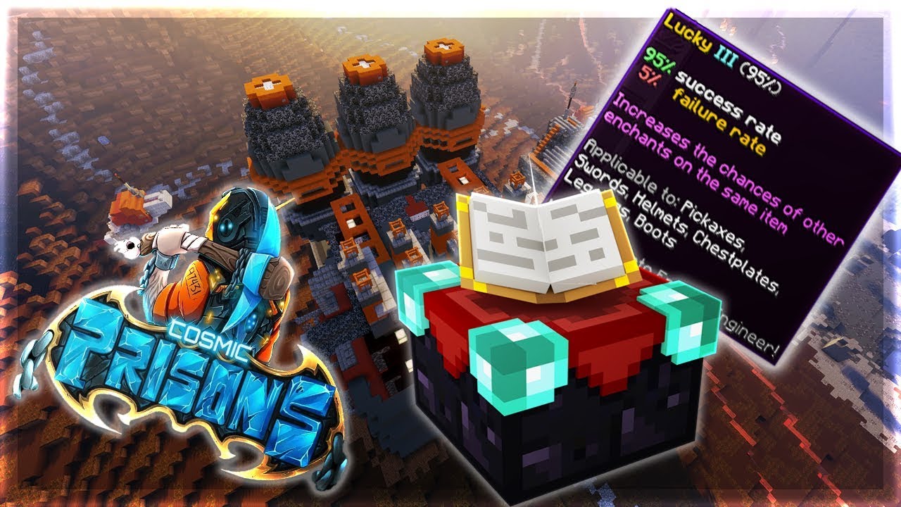 ENCHANTING AND TRAVELING AROUND THE MAP!! | Cosmic Prisons S3 #12 - YouTube