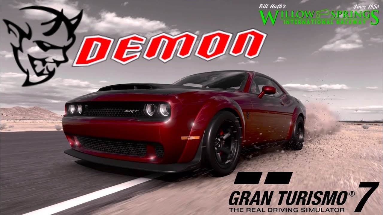 👹 DEMON | 🇺🇸 Dodge Challenger SRT Demon '18 | GRAN TURISMO 7 - YouTube