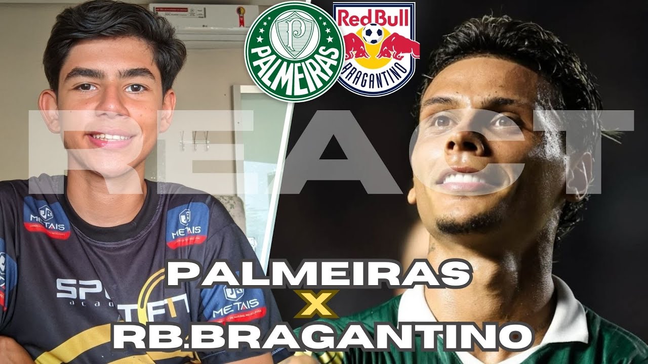 REACT PALMEIRAS X RBB - YouTube