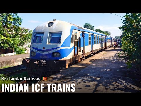 ICF DEMU S13 Train Slow Pass at Dematagoda Station | Sri Lanka Railway ...