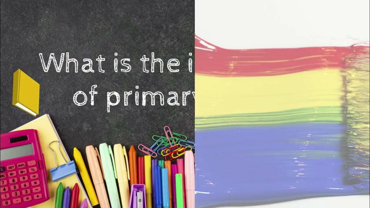 Let's Learn Primary Colors - YouTube