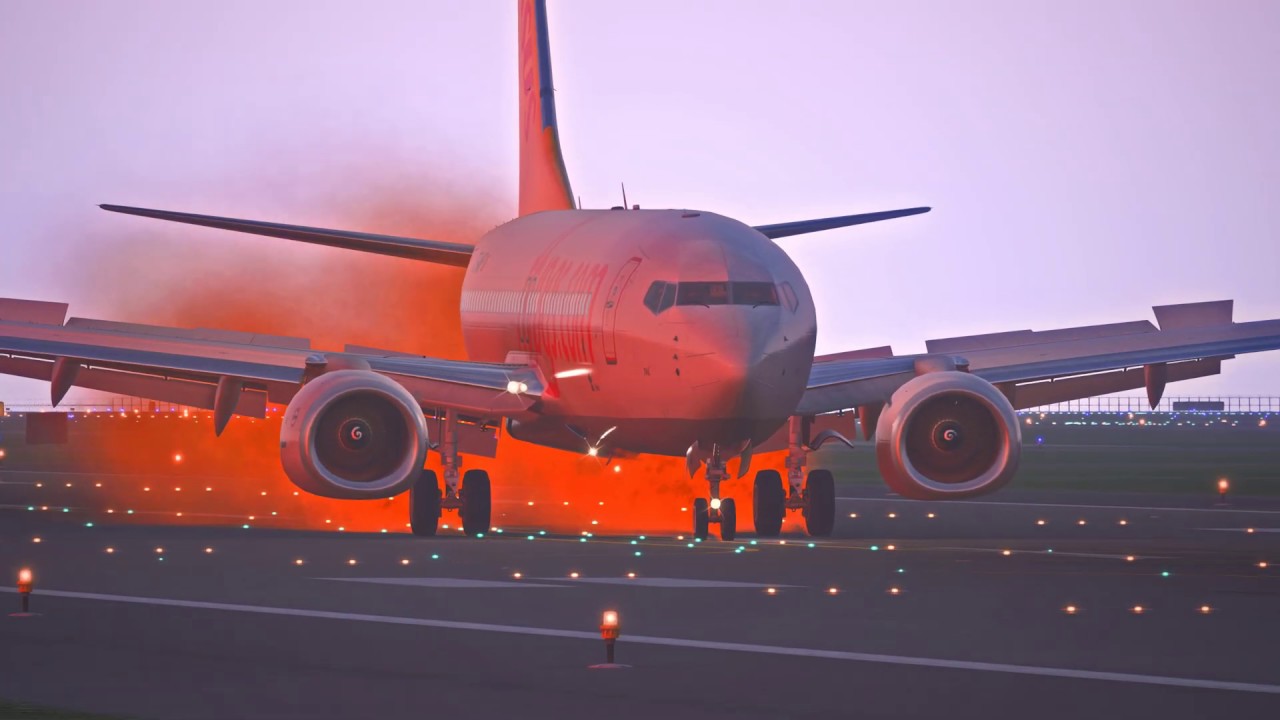 Pegasus Air 737-800 late landing | Overrun Runway Istanbul | Plane ...