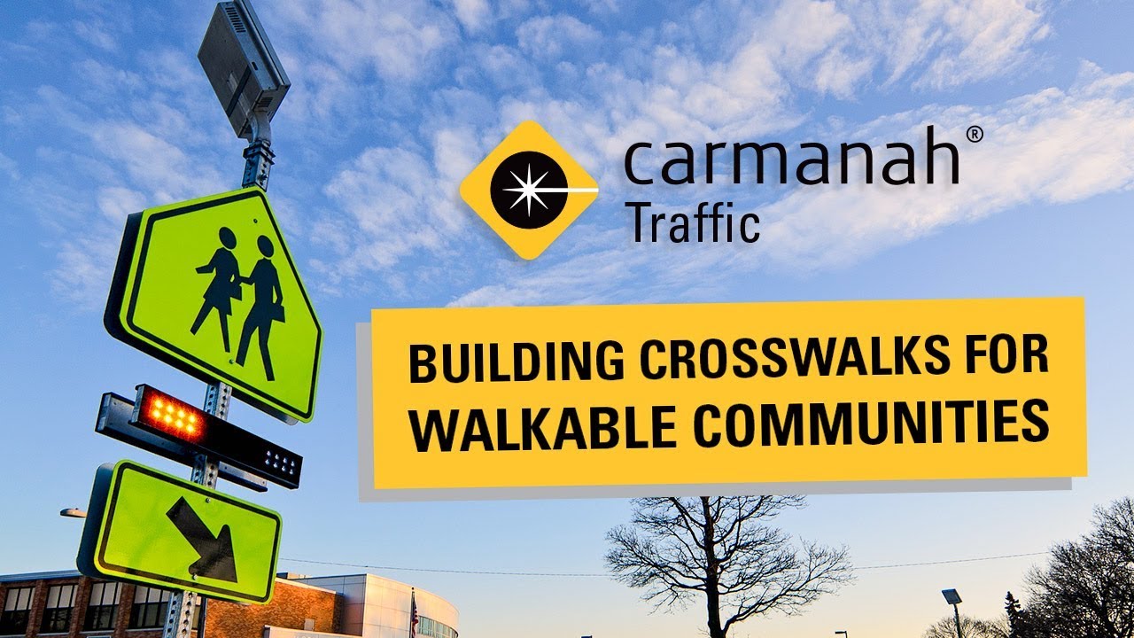 Building Crosswalks for Walkable Communities - YouTube