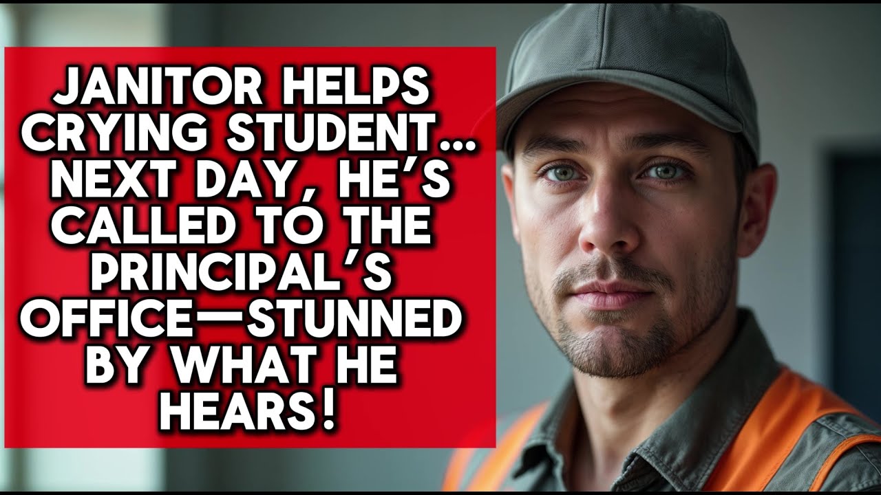 Janitor Helps Crying Student. Next Day, School Board Calls—His Life ...