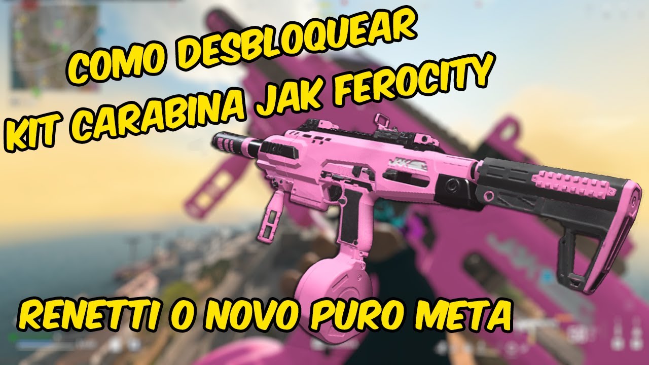 COMO DESBLOQUEAR KIT CARABINA JAK FEROCITY - YouTube