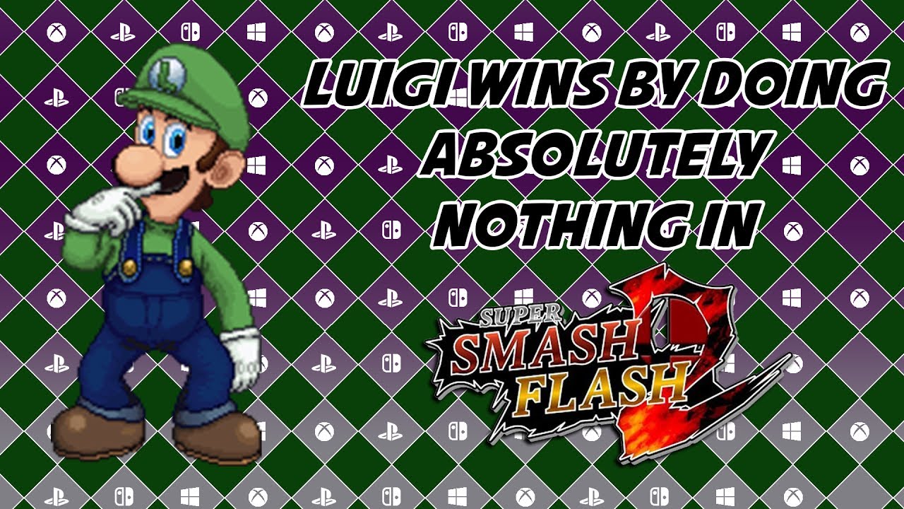 Luigi Wins Against LV. 9 CPUs By Doing ABSOLUTELY NOTHING in Super ...