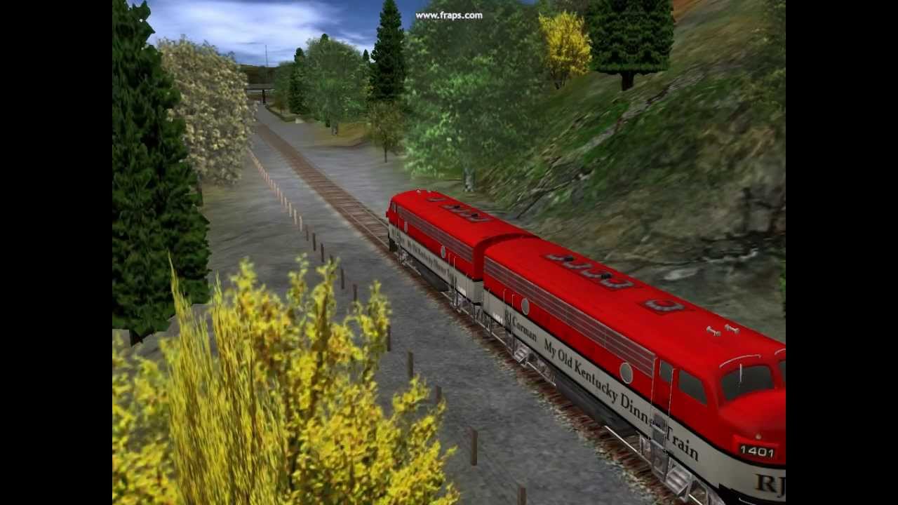 TRS2004 RJ Corman Dinner Train - YouTube