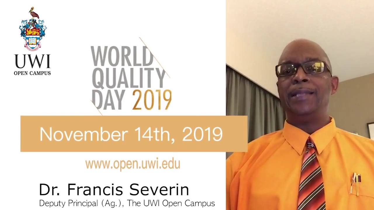 Dr Francis Severin World Quality Day 2019 - YouTube