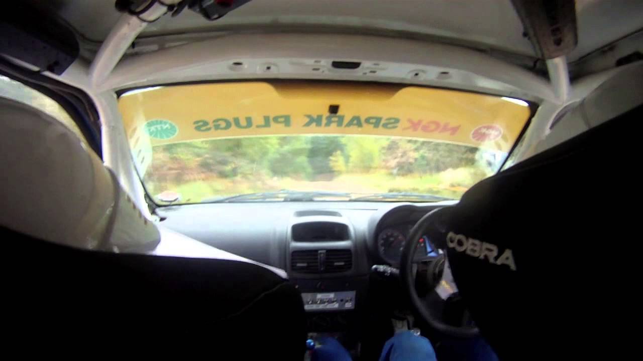 Russ Thompson and Andrew Murphy Rally Sunseeker 2013 SS2 - YouTube