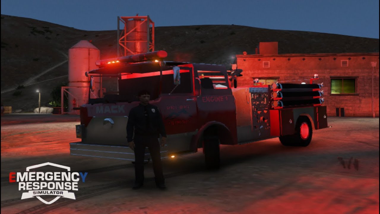 Emergency Response Simulator l City EMS l EMT Stitch & FD Stitchl Live ...