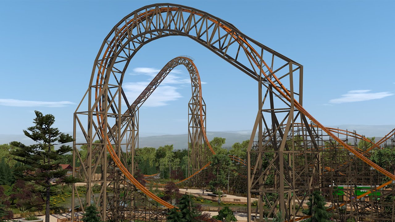 Goliath - NoLimits 2 (RMC Hybrid Coaster) - YouTube