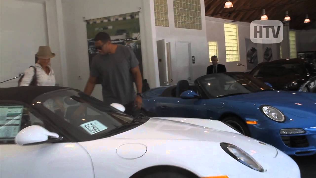 Panamera Porsche: Michael Strahan, Fiance Nicole Murphy, And A Porsche ...