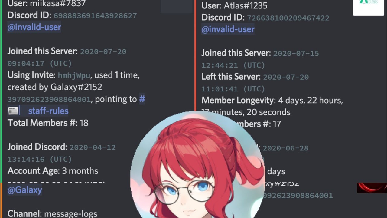 Discord Tutorial: How to make Message and User logs for your server ...