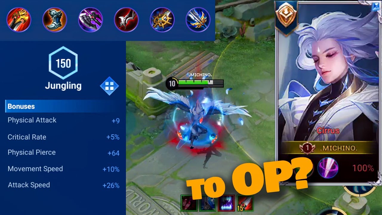 Hero: Cirrus Gameplay - Honor of Kings (HoK) - YouTube