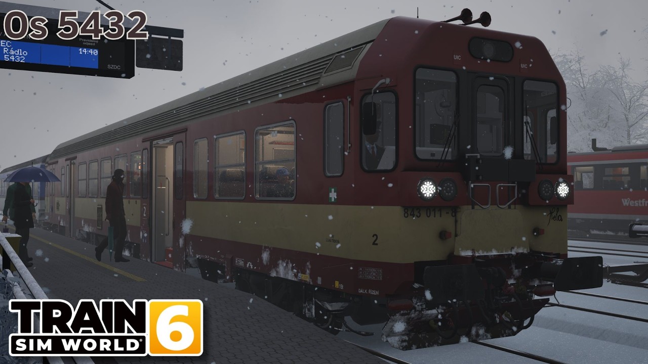 Os 5432 - Liberec - Stara Paká - Class 843 - Train Sim World 6 - YouTube