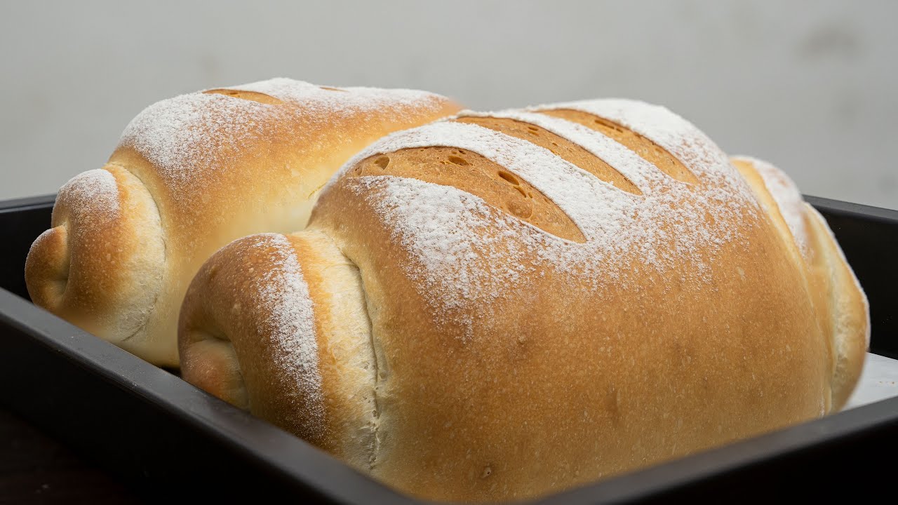 Just flour, milk and water! Quick and delicious bread recipe! - YouTube