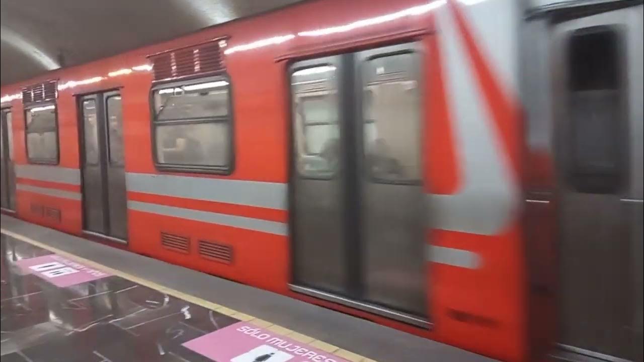 Nm 83b colores nm 73br linea 7 metro - YouTube